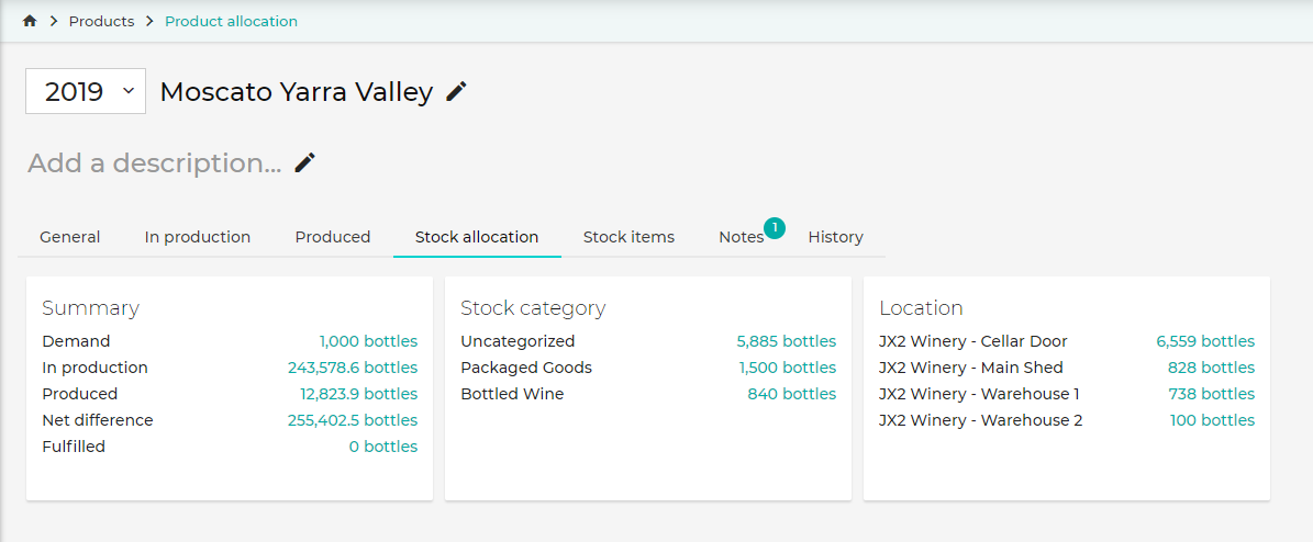 Managing Stock Allocations for Cased Goods – vintrace