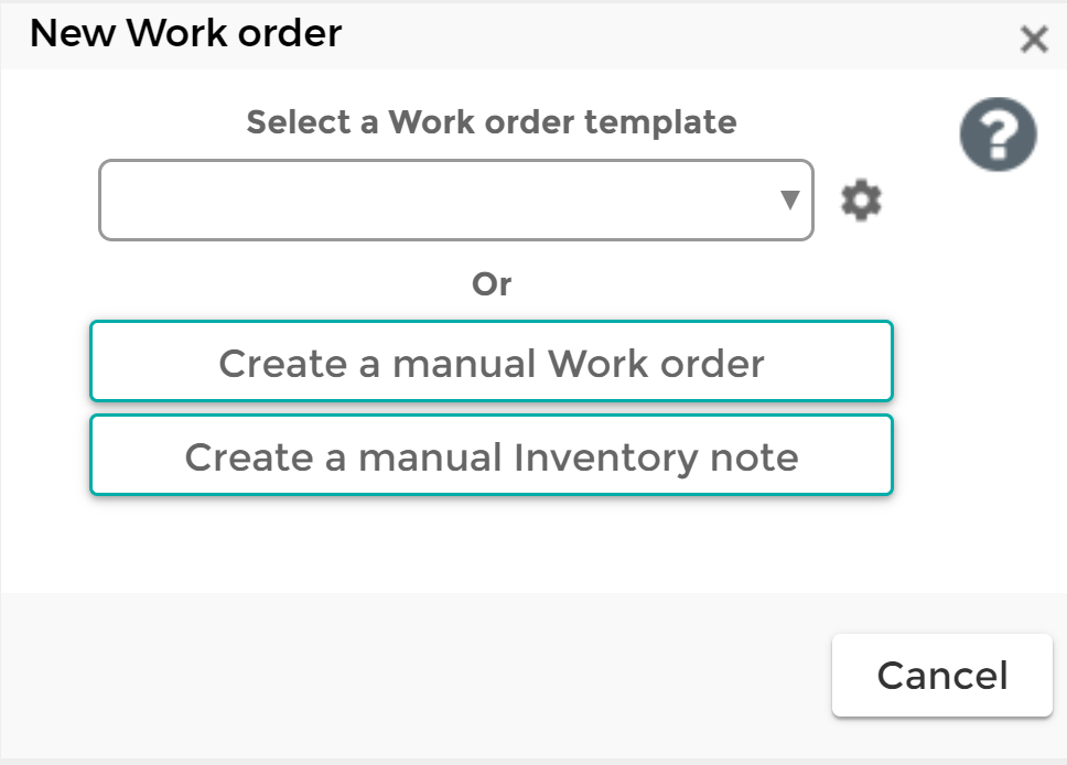 Creating a Work Order Using a Template – vintrace
