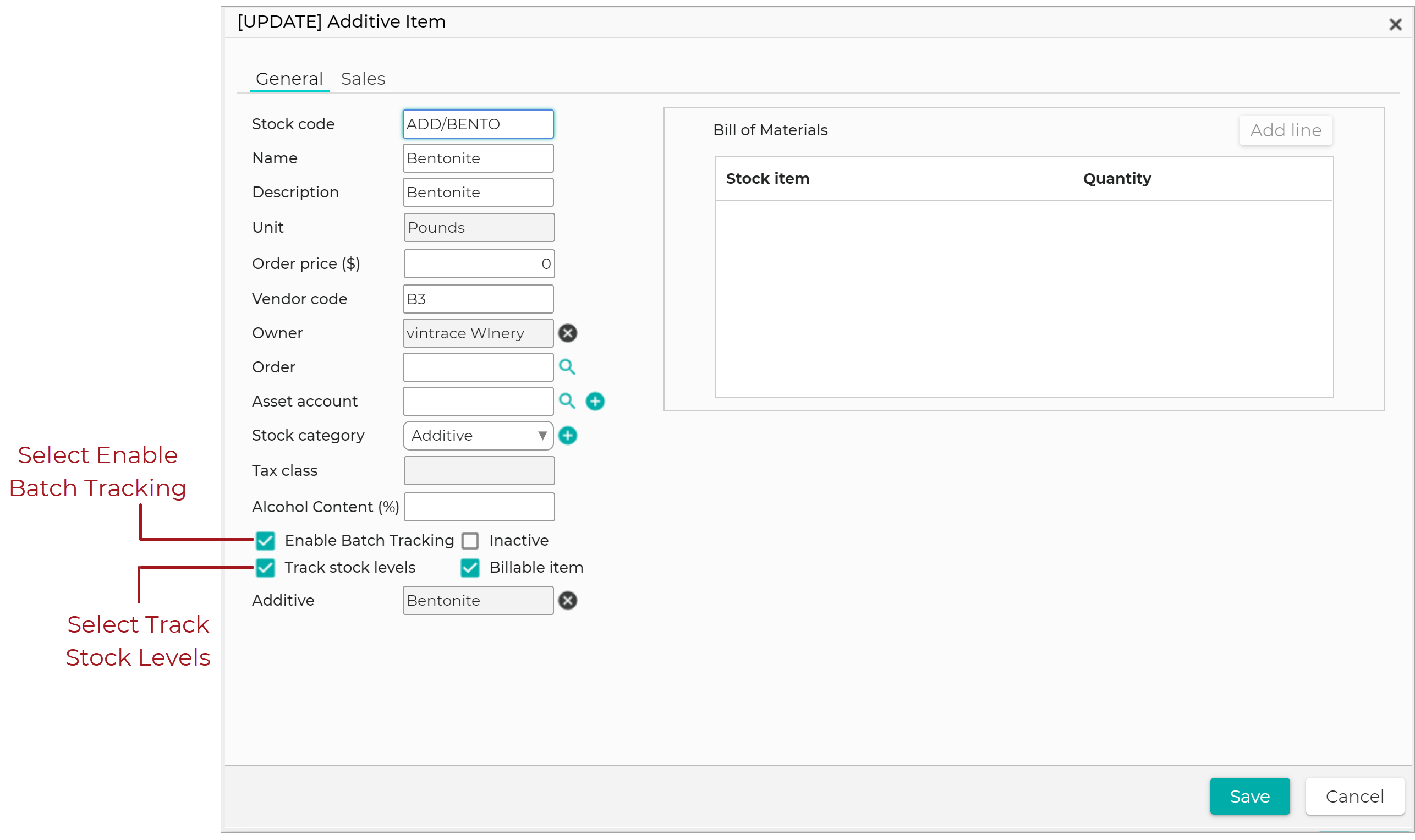 Lot Tracking Traceability – vintrace