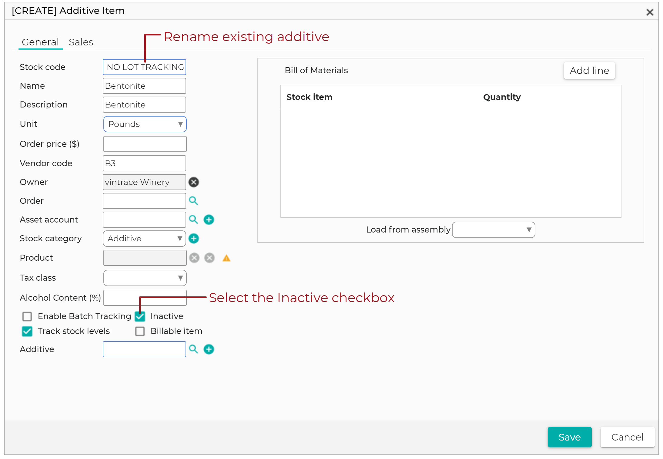 Lot Tracking Traceability – vintrace