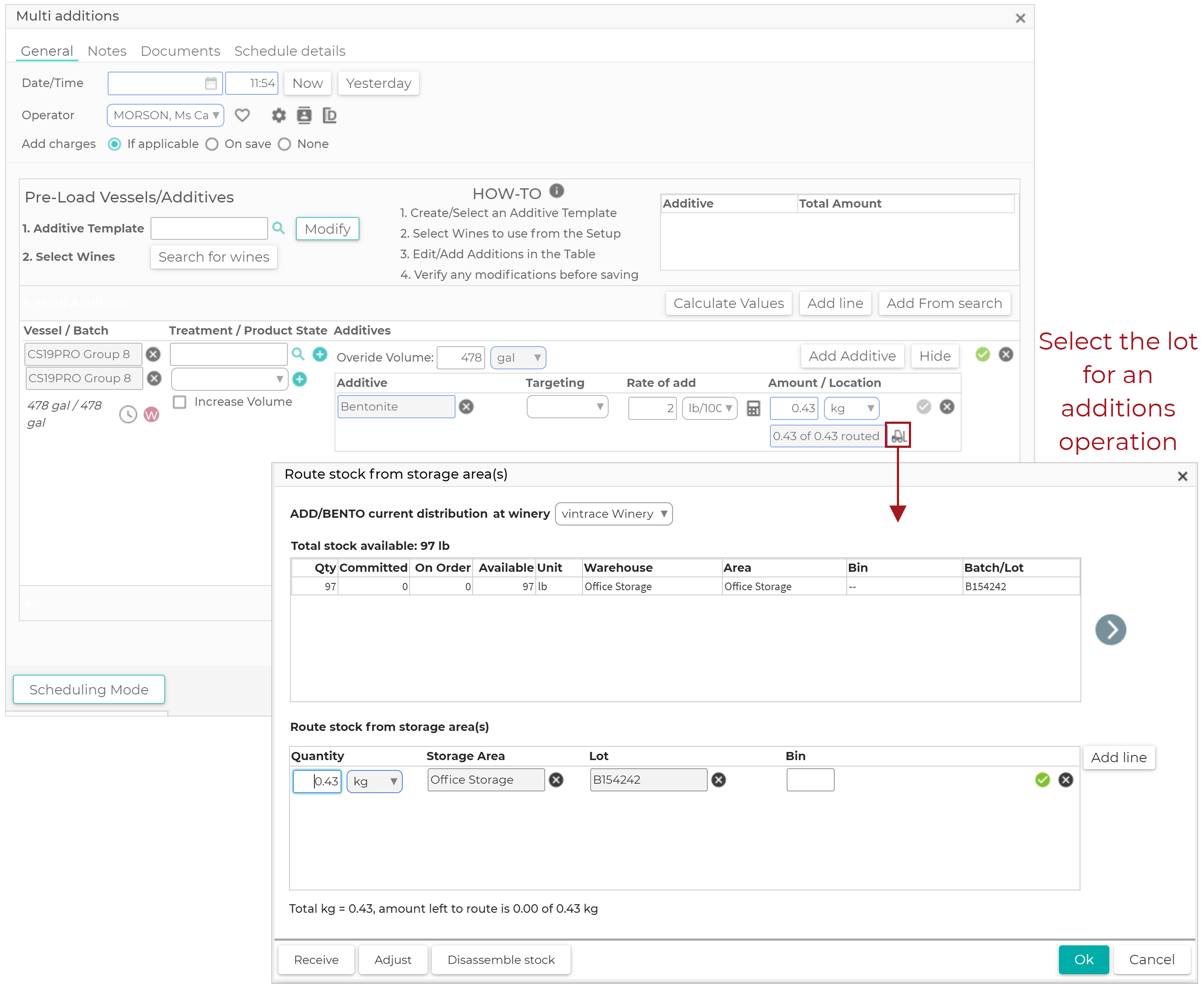 Lot Tracking Traceability – vintrace