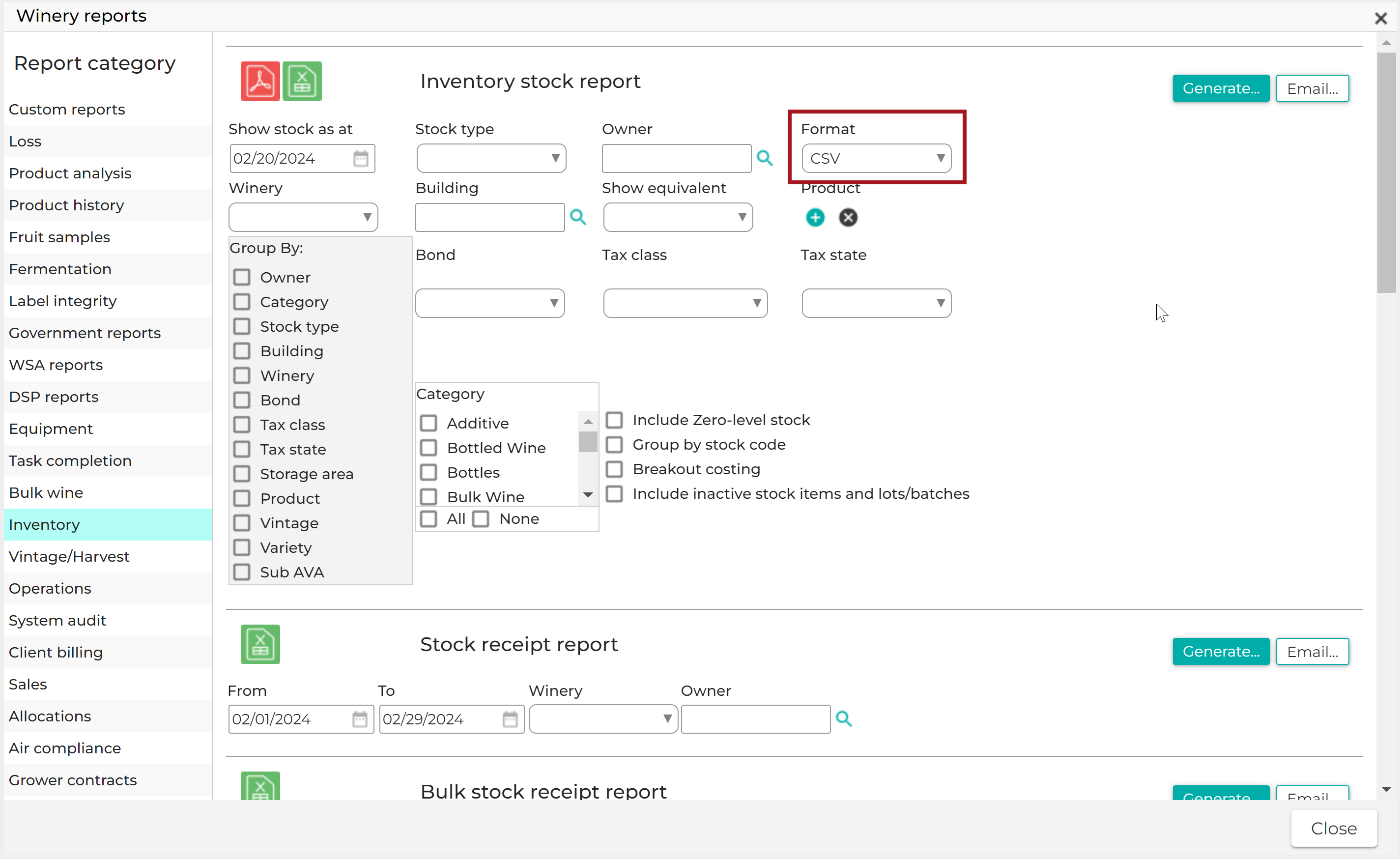 Lot Tracking Traceability – vintrace