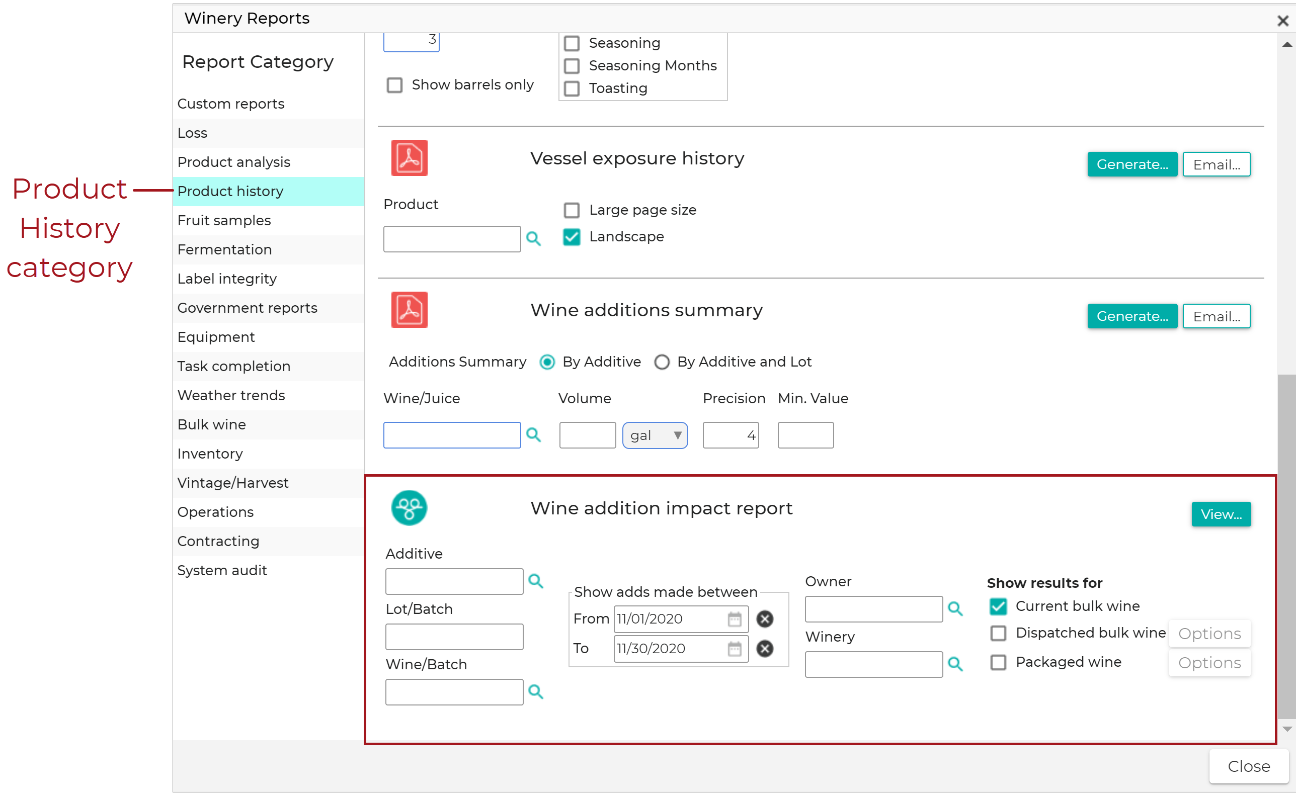 Lot Tracking Traceability – vintrace