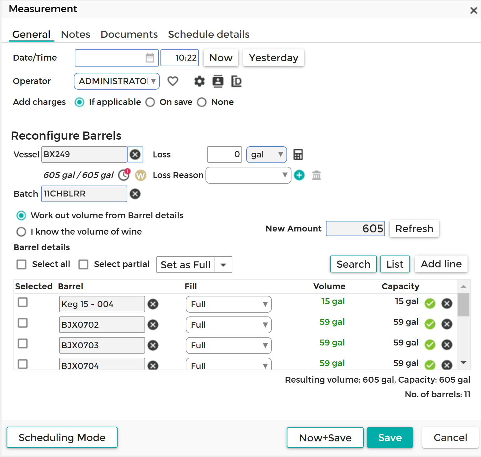 Changing a Barrel Group's Details – vintrace